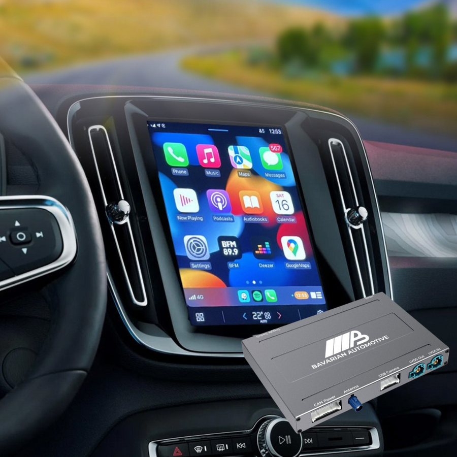 Volvo XC40 Apple CarPlay & Android Auto Integration Kit – Bavarian ...