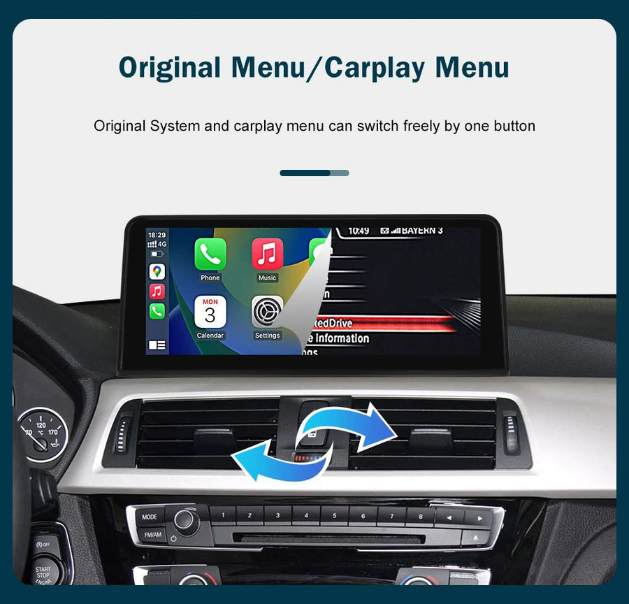 BMW 3 Series F30 F31 | 10.25" Apple CarPlay Android Auto Screen Upgrad – Bavarian Automotive