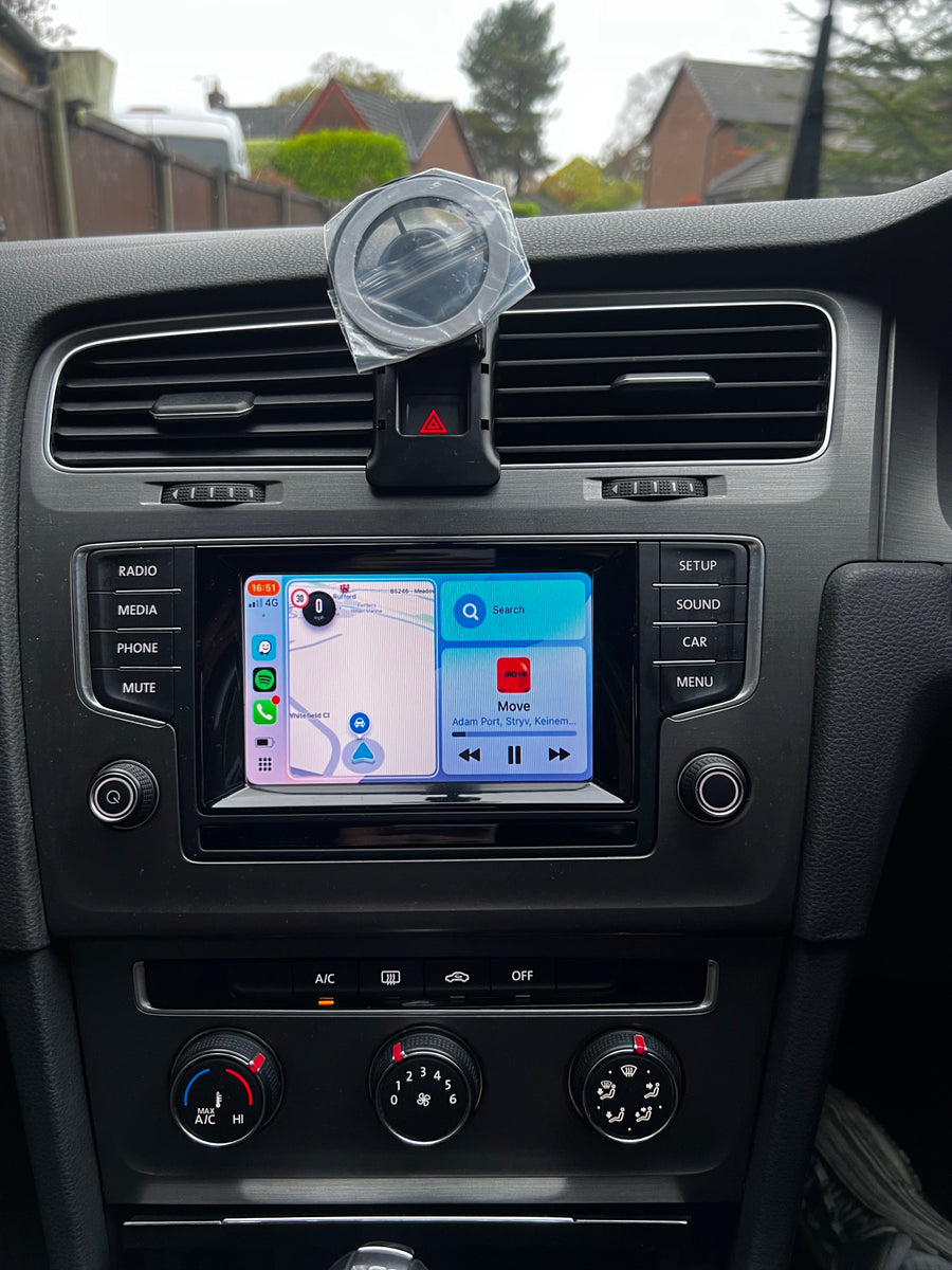 Volkswagen Wireless Apple CarPlay and Android Auto MMI Retrofit Interf ...