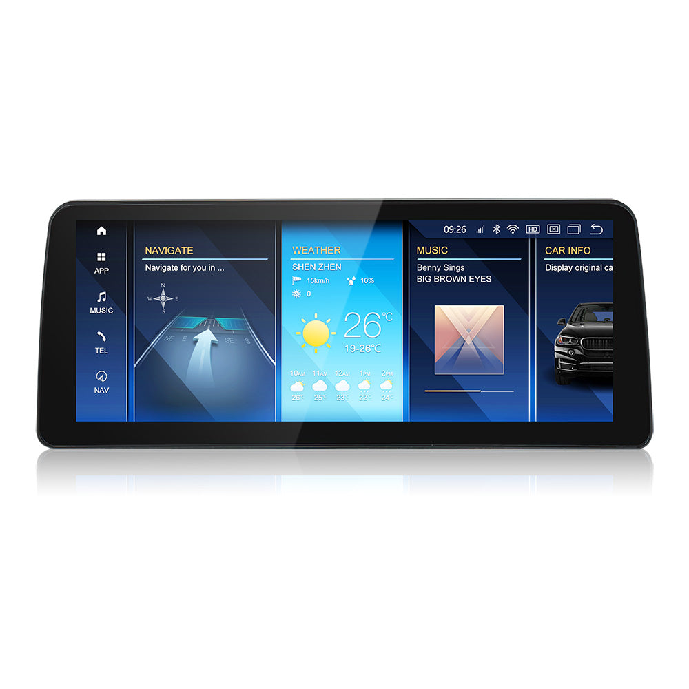 BMW 12.3" Android Touchscreen Android 14 System for BMW 5 Series (E60 ...