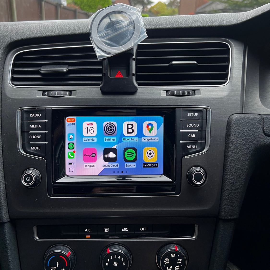 Volkswagen Wireless Apple CarPlay and Android Auto MMI Retrofit Interf ...