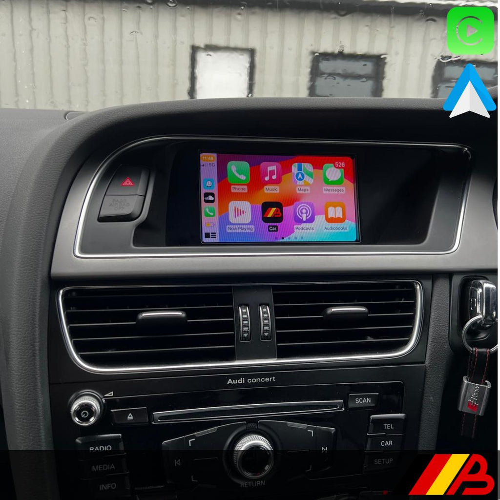 Audi Wireless Apple CarPlay Android Auto MMI Retrofit (Concert / Symph ...