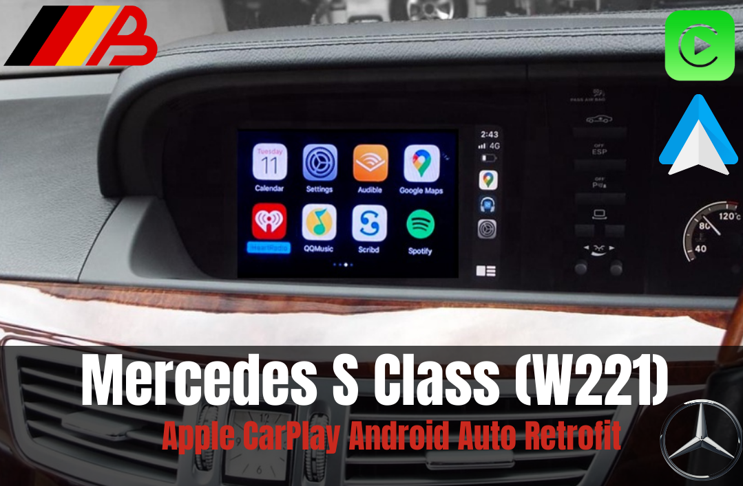 Mercedes Apple CarPlay & Android Auto Retrofit Kits - Bavarian Automotive
