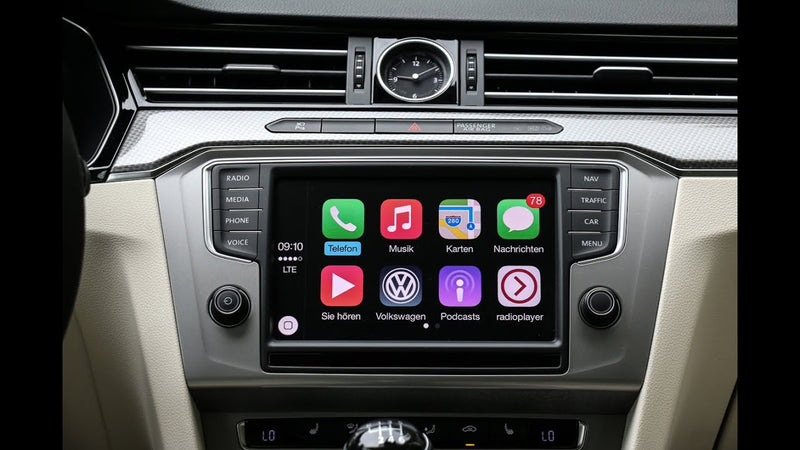 Volkswagen Wireless Apple CarPlay and Android Auto MMI Retrofit Interf ...